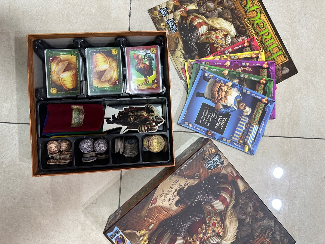 Sheriff of Nottingham Board Game, Hobbies & Toys, Toys & Games on Carousell