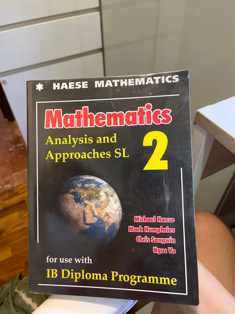 SL MAA haese mathematics textbook 2 for IB, Hobbies & Toys, Books ...