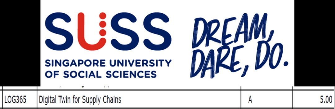 SUSS LOG365: Digital Twin for Supply Chains, Hobbies & Toys, Books ...