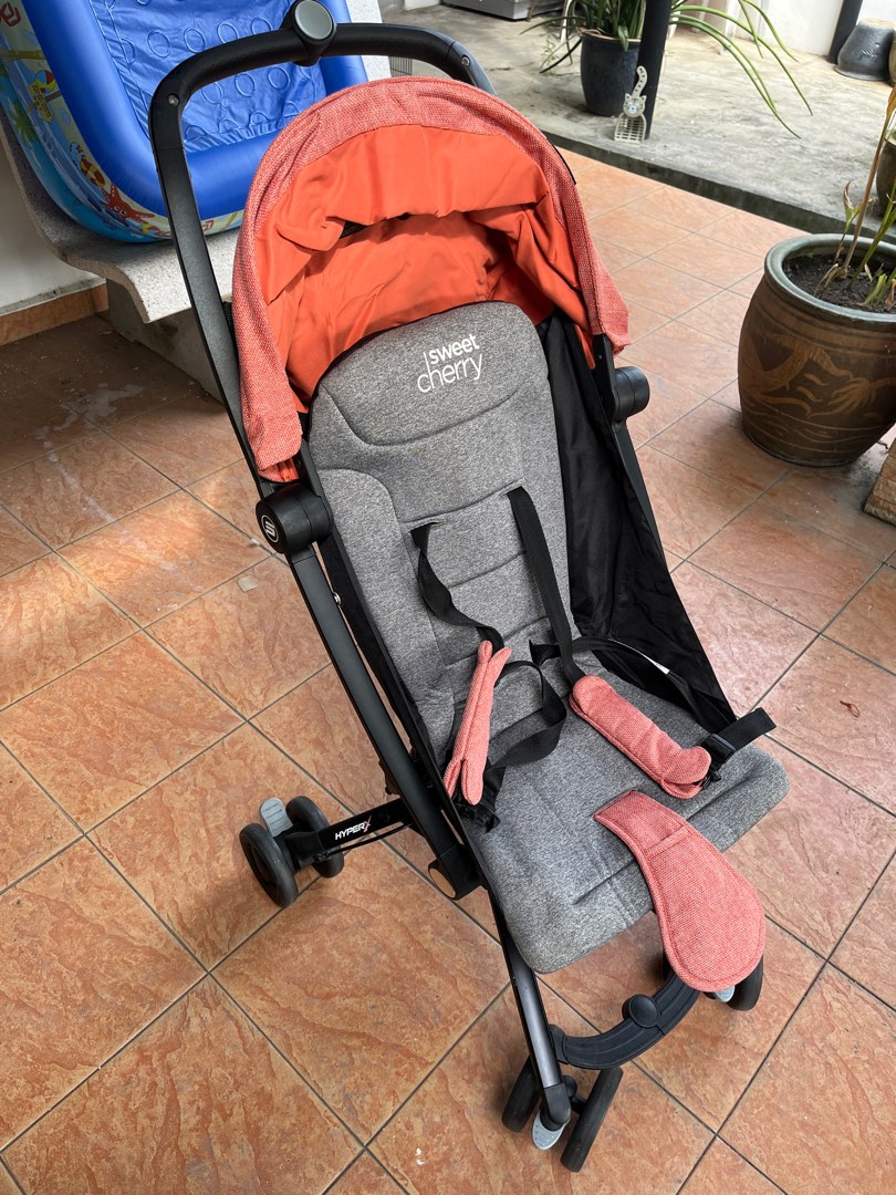 Sweet cherry stroller, Babies & Kids, Going Out, Strollers on Carousell