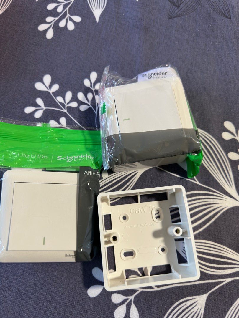 Switches (1 gang 1 way) for both units, TV & Home Appliances ...