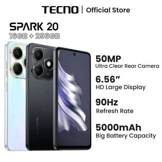 TECNO SPARK 20 NFC RAM 8+256GB, GARANSI RESMI, Telepon Seluler & Tablet, Ponsel Android, Lainnya ...
