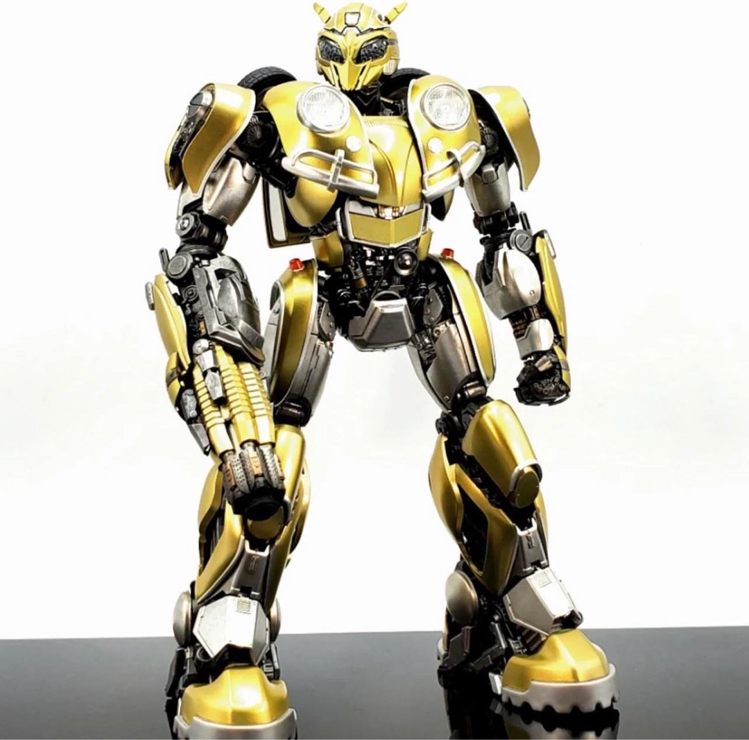 Transformers Threezero Bumblebee Gold Edition Exclusive, Hobbies & Toys ...