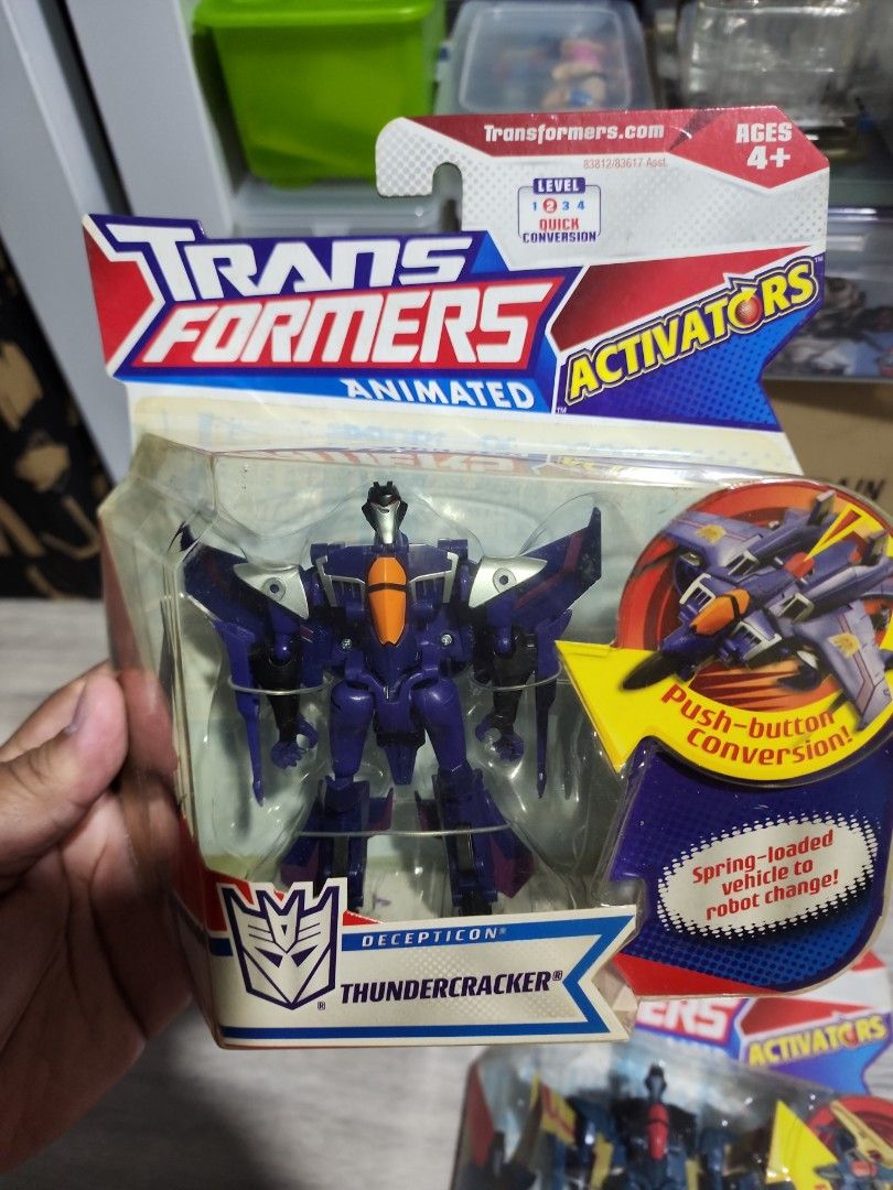 Transformers Animated Activators Starscream Thundercracker Dirge, Hobbies & Toys, Toys & Games ...
