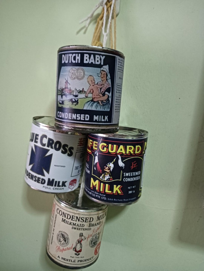 VINTAGE CONDENSED MILK LABEL X 4 (REPRO ), Hobbies & Toys, Memorabilia ...