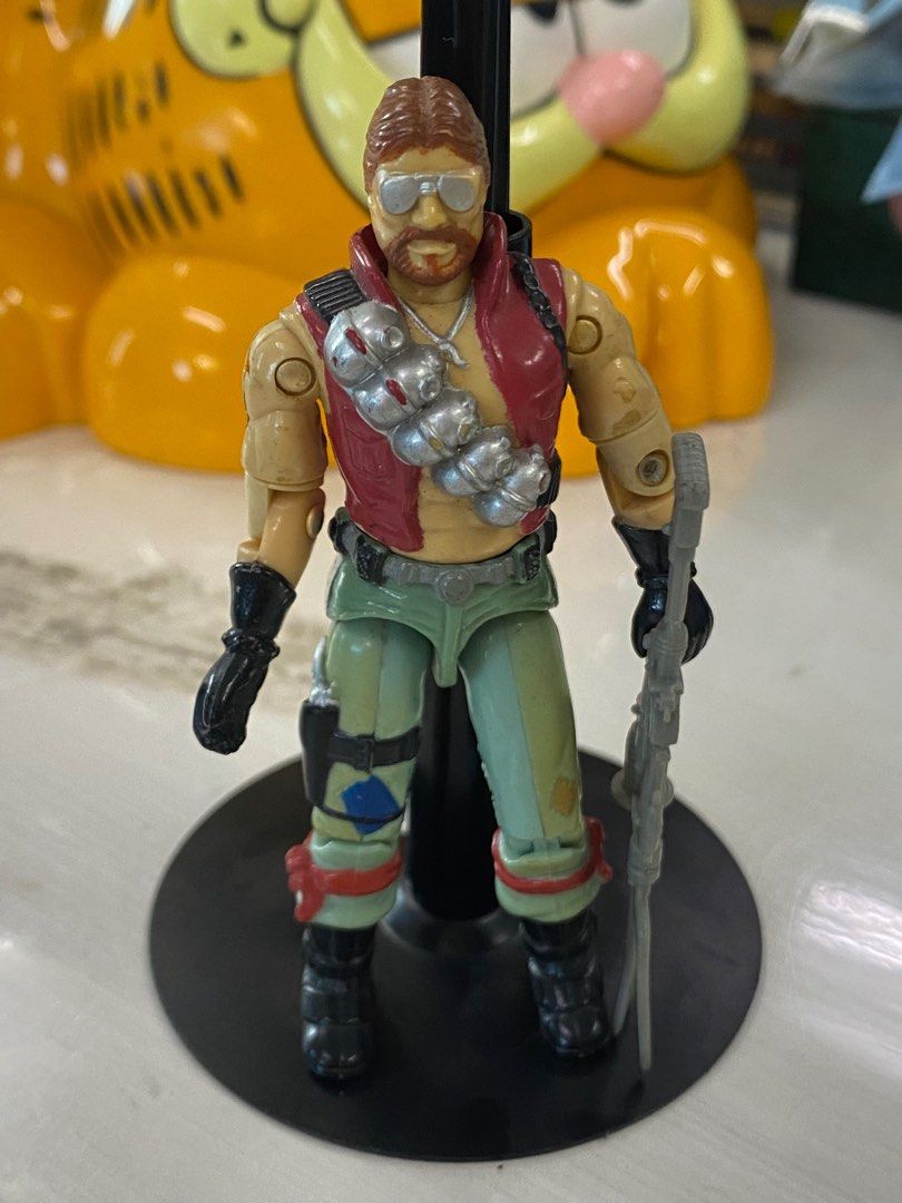 Vintage G.I. Joe Monkey Wrench 1986 3.75" Hasbro GI Action Figure ...