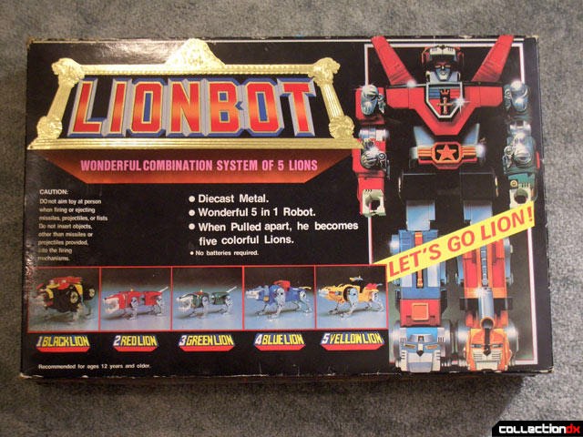 Vintage Lionbot Voltron Diecast, Hobbies & Toys, Toys & Games on Carousell
