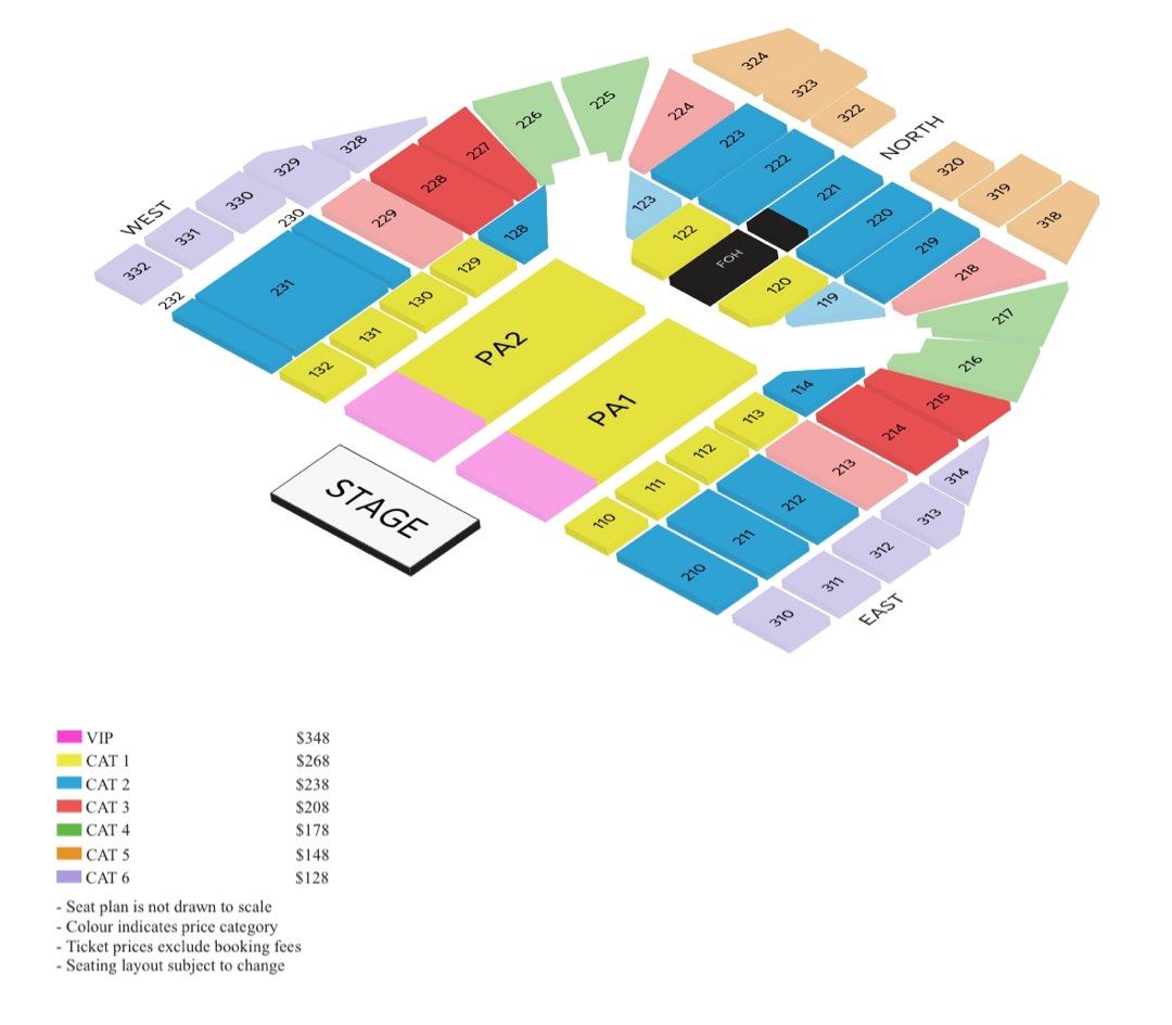 VIP Yoga Lin Singapore 林宥嘉 「idol」 世界巡回演唱会新加坡站, Tickets & Vouchers ...