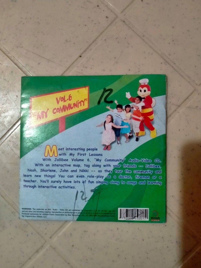 (Vol. 6 My Community) Jollibee Collectible Educational Learning Video ...