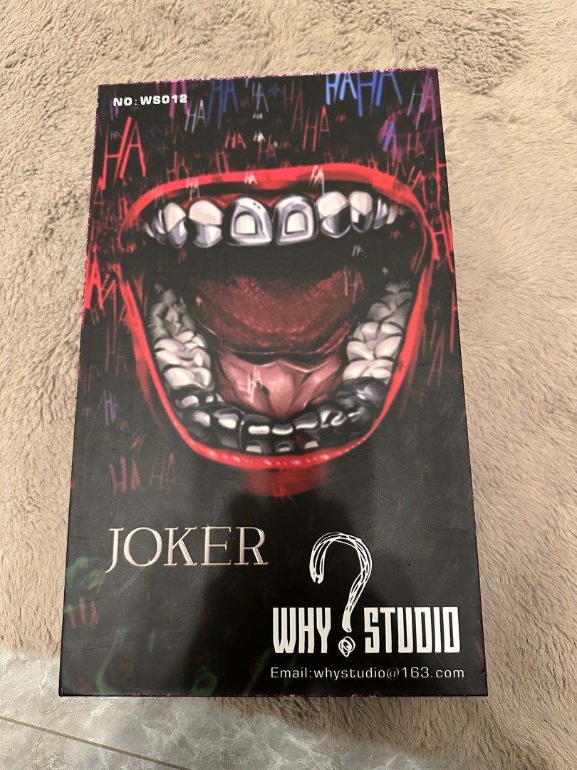 Why Studio Joker 1/6 figure, 興趣及遊戲, 玩具 & 遊戲類 - Carousell