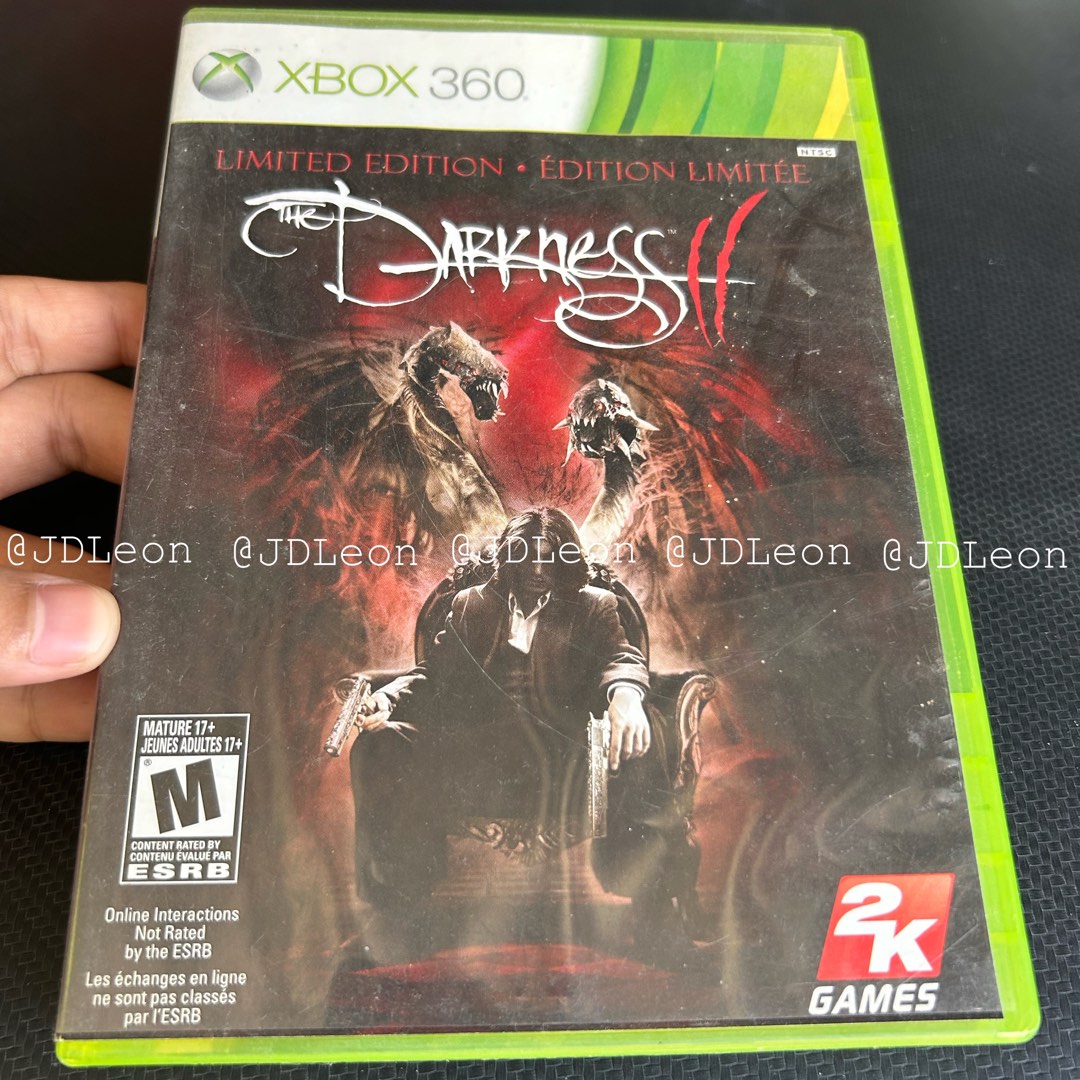 Xbox | Limited Edition The Darkness 2, Video Gaming, Video Games, Xbox ...