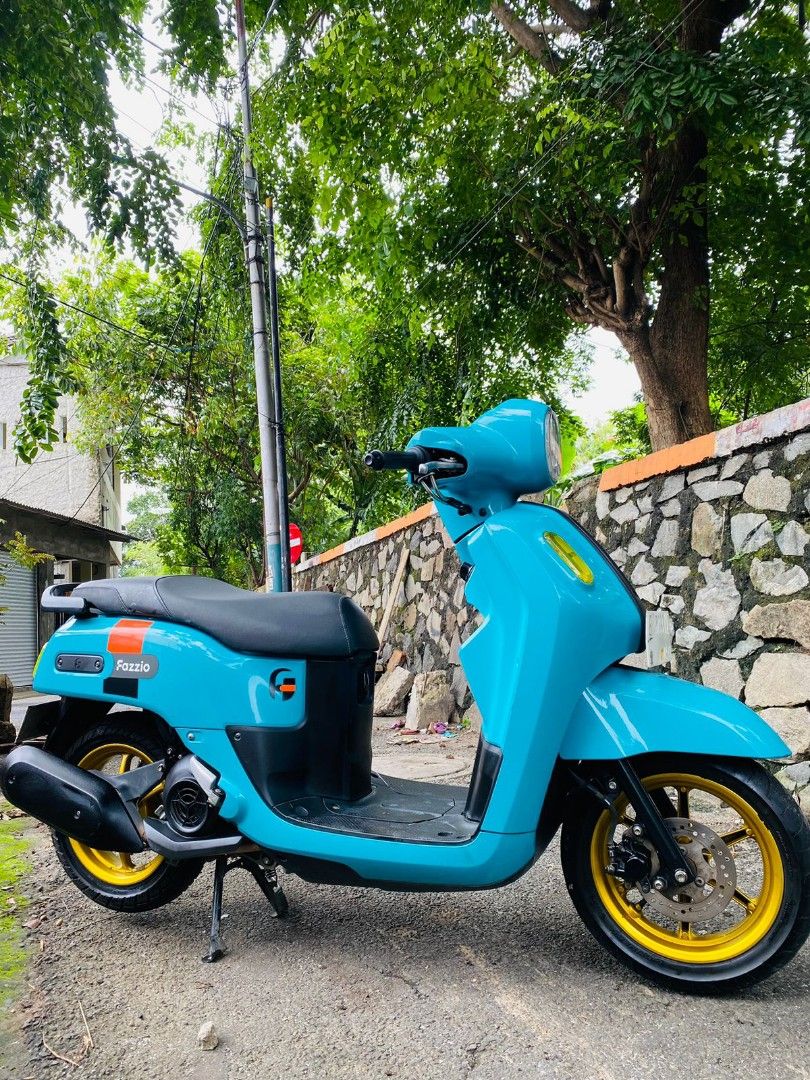 Yamaha all new fazzio 125cc hybrid tahun 2022, Motor di Carousell