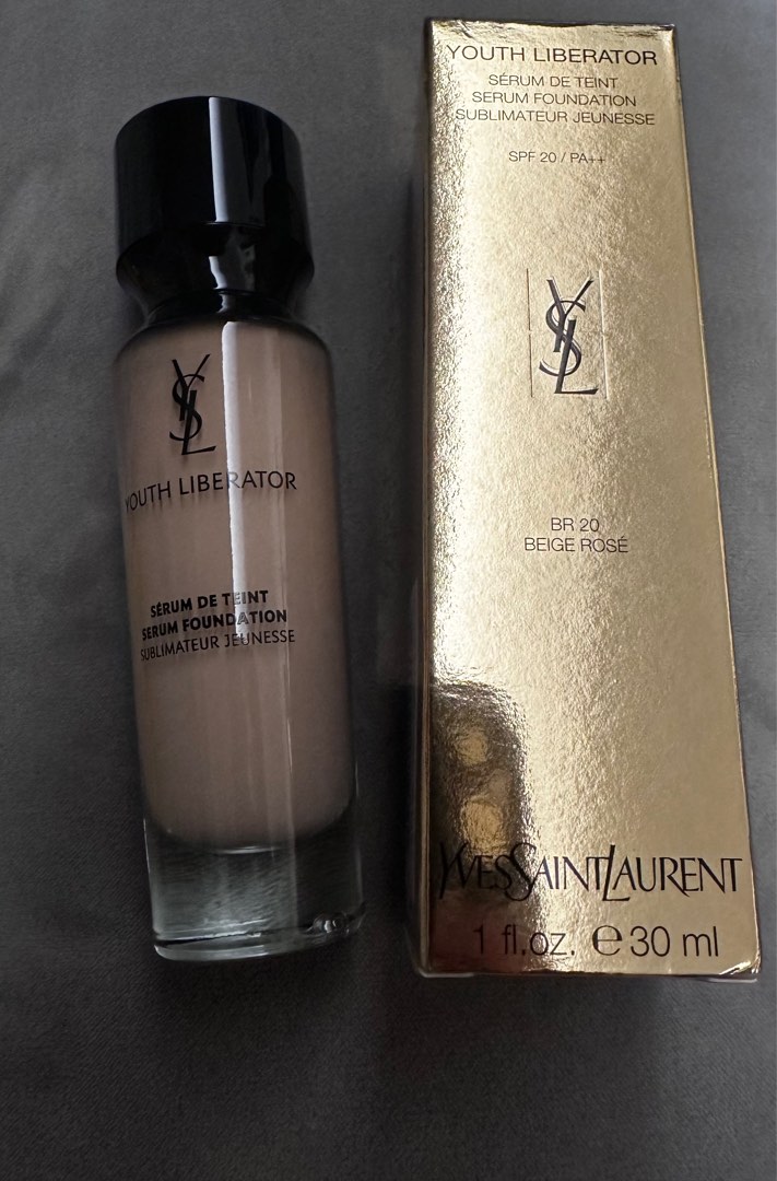 YSL Youth Liberator Serum Foundation 30ml #BR20, 美容＆個人護理, 健康及美容 - 皮膚護理, 化妝品 - Carousell