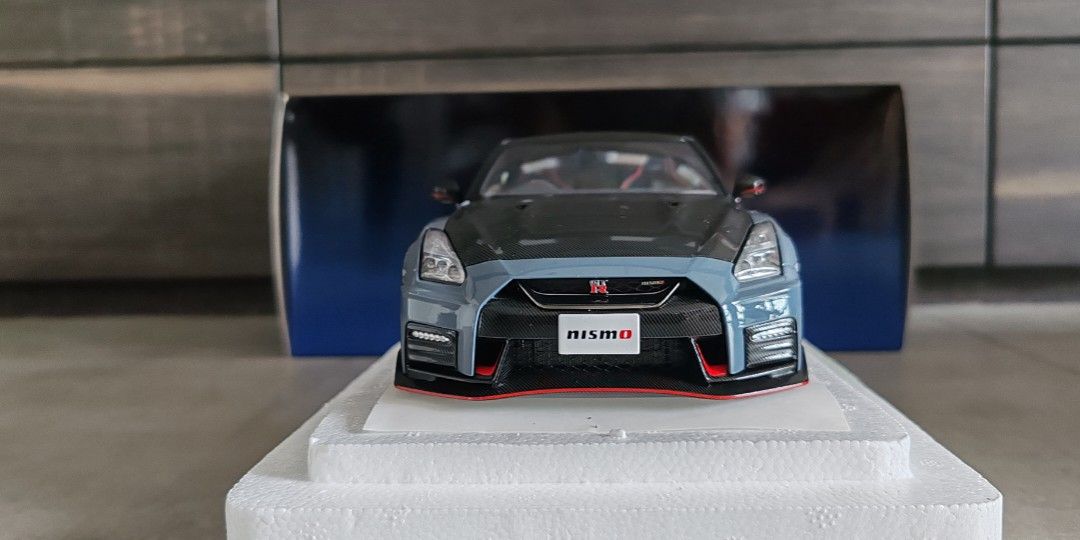 1/18 Autoart Nissan R35 GT-R Nismo Special Edn (Nismo Stealth Grey ...
