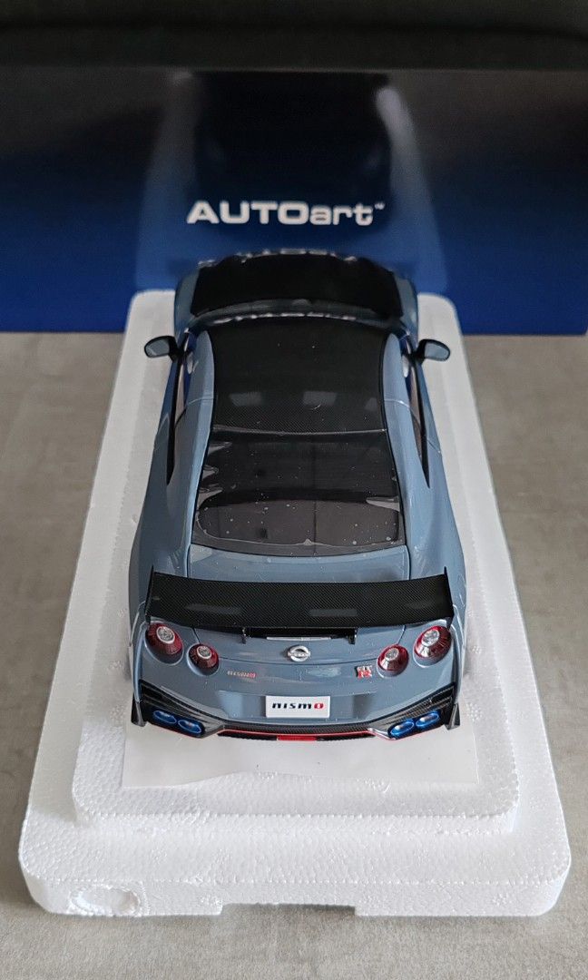 1/18 Autoart Nissan R35 GT-R Nismo Special Edn (Nismo Stealth Grey ...