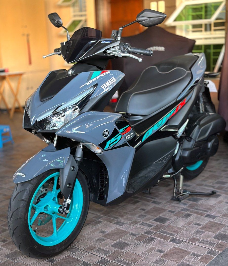 2024 Yamaha Aerox, Motorbikes, Motorbikes for Sale on Carousell