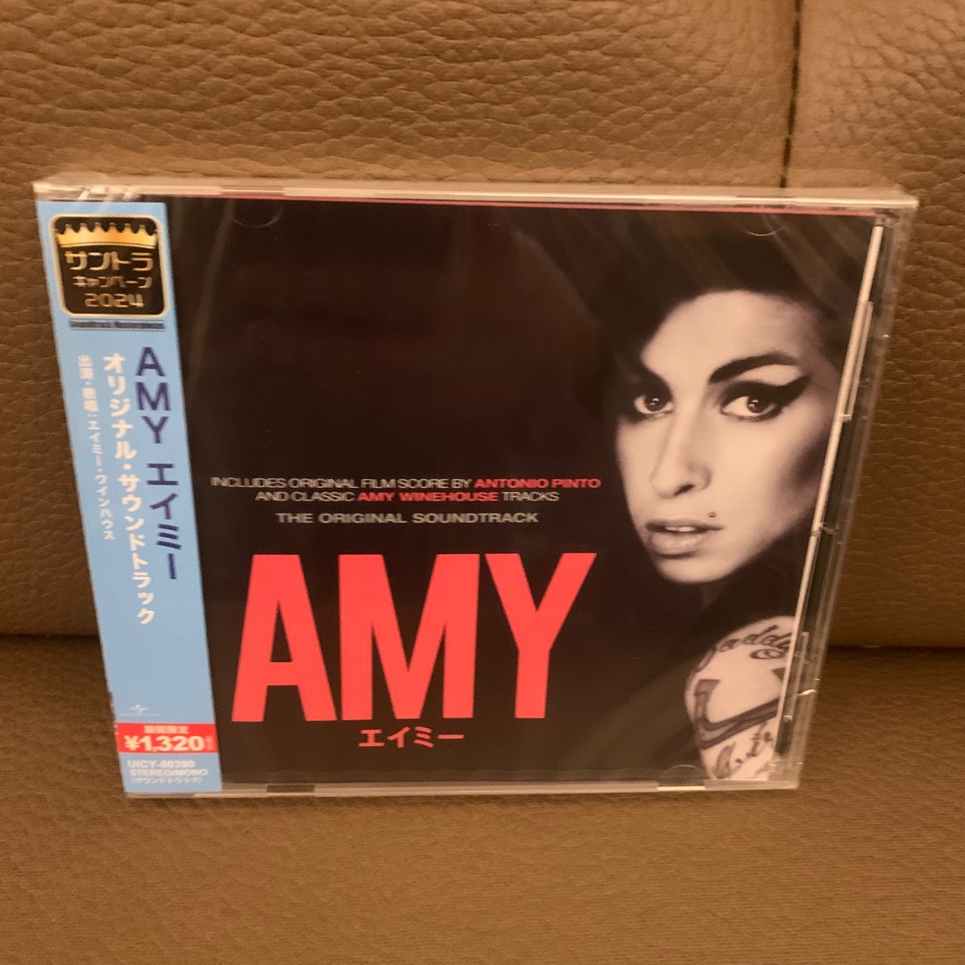 (日版 OST CD) Amy Winehouse - Amy (The Original Soundtrack 電影原聲大碟), 興趣及遊戲 ...