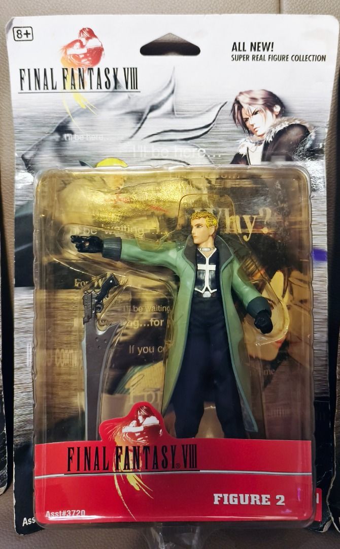 美版 Final Fantasy 8 (太空戰士8) Figure 角色模型 (全套或單買均可), 興趣及遊戲, 玩具 & 遊戲類 ...