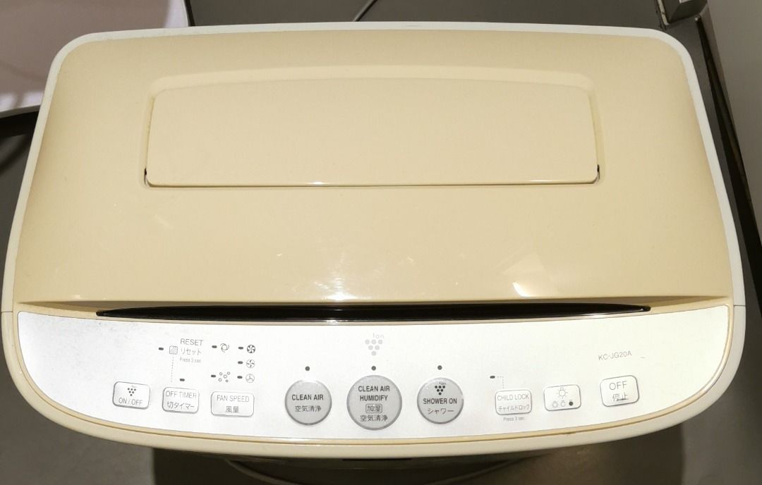 加濕空氣清新機 Sharp KC-JG20A, 家庭電器, 空氣清新機及抽濕機 - Carousell