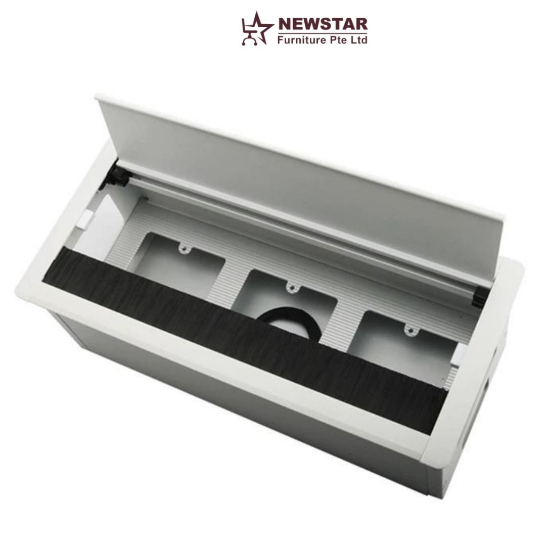 Aluminum Wire Organizer for Office Desk, Cable Cover for Office ...