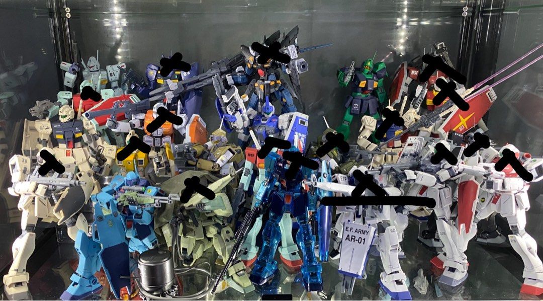 BANDAI: MG GUNPLA KITS, Hobbies & Toys, Toys & Games on Carousell