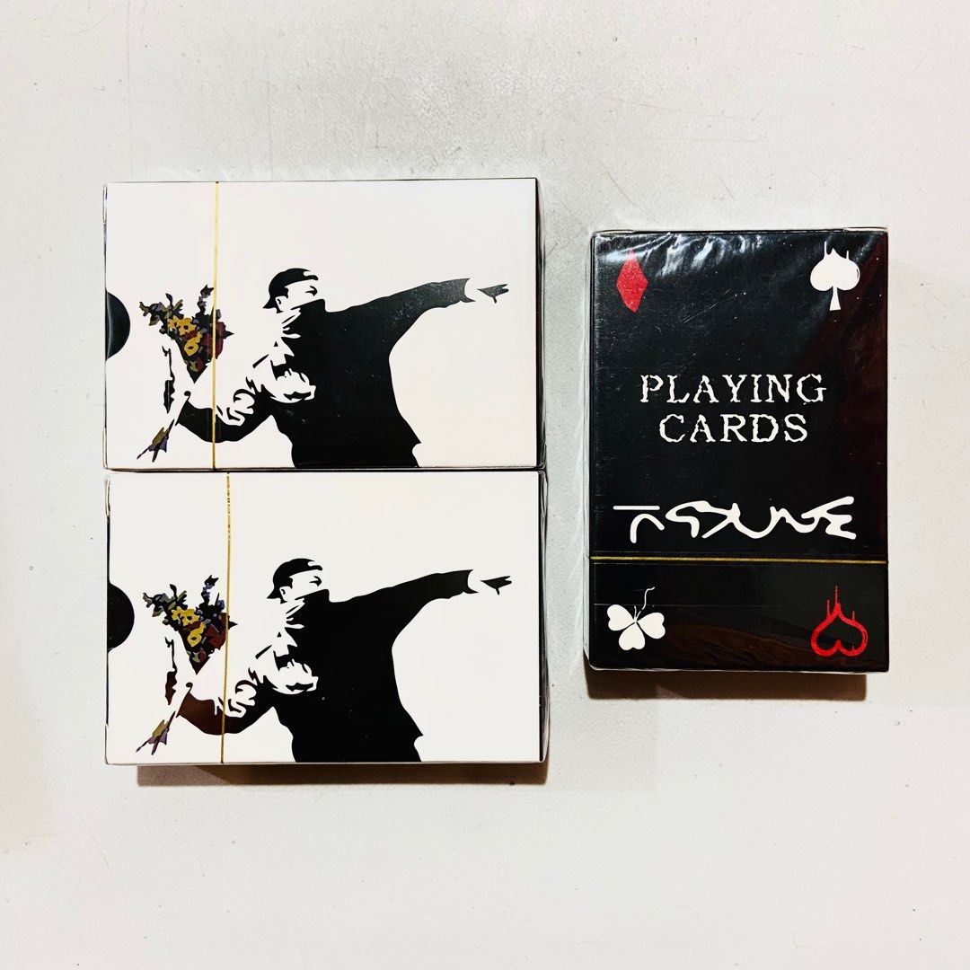 Banksy Playing Cards, Hobbies & Toys, Toys & Games on Carousell
