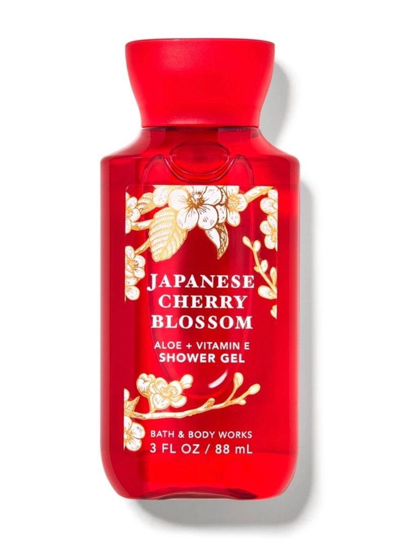 Bath & Body Works : Japanese CHERRY BLOSSOM Shower Gel (88ml), Beauty & Personal Care, Bath ...