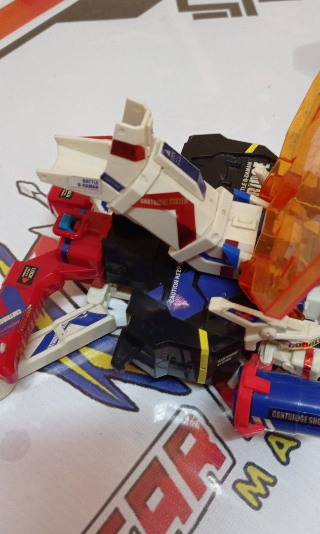 Battle B Daman Cobalt Blaster, Hobbies & Toys, Toys & Games on Carousell