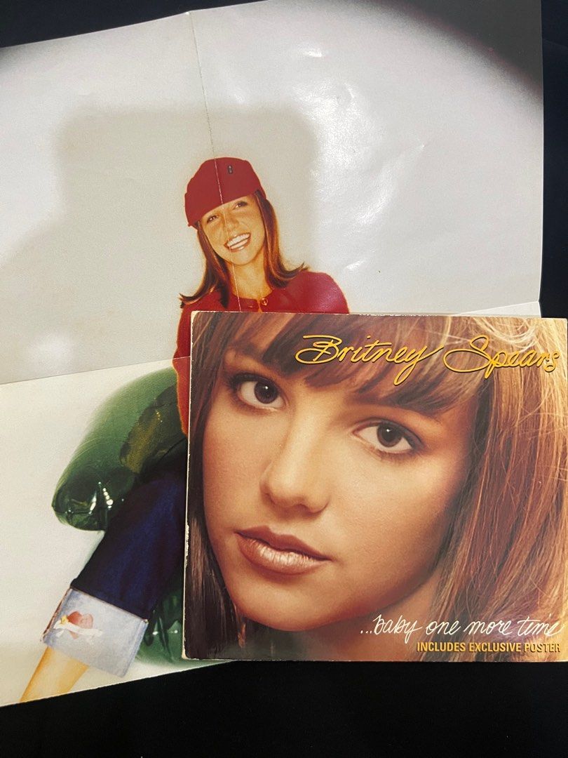 Britney Spears - Baby One More Time Single, Hobbies & Toys, Music ...