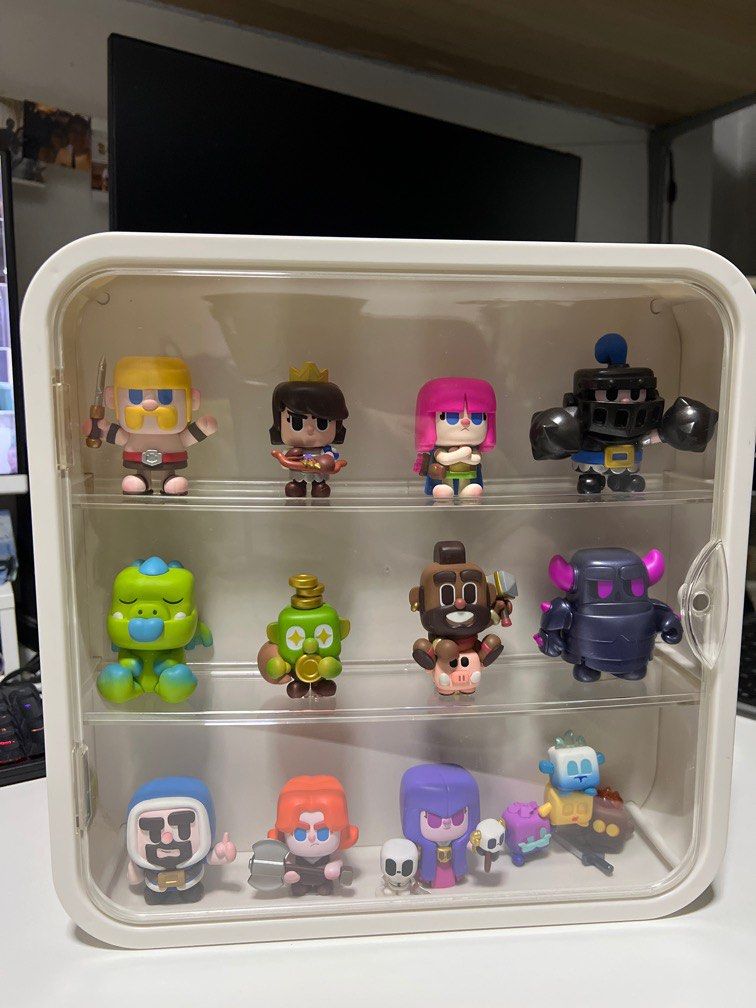 Clash of Clans Popmart with display case, Hobbies & Toys, Toys & Games ...