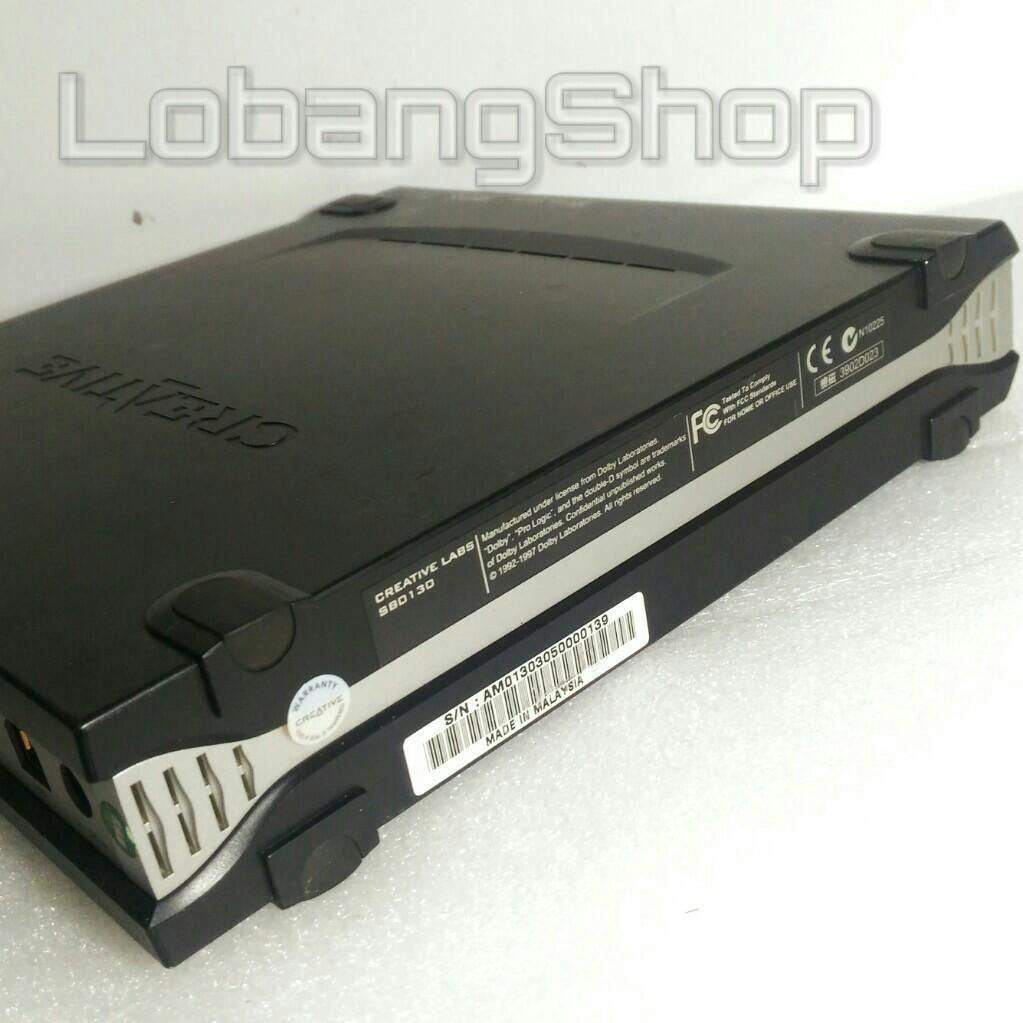 CREATIVE Sound Blaster Extigy SB0130 USB External Sound Card Audio ...