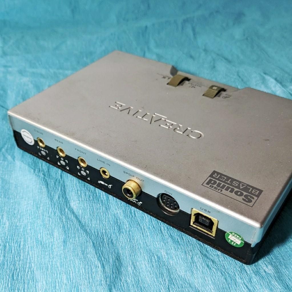 CREATIVE Sound Blaster Live 24 Bit External USB Sound Card SB0490 ...