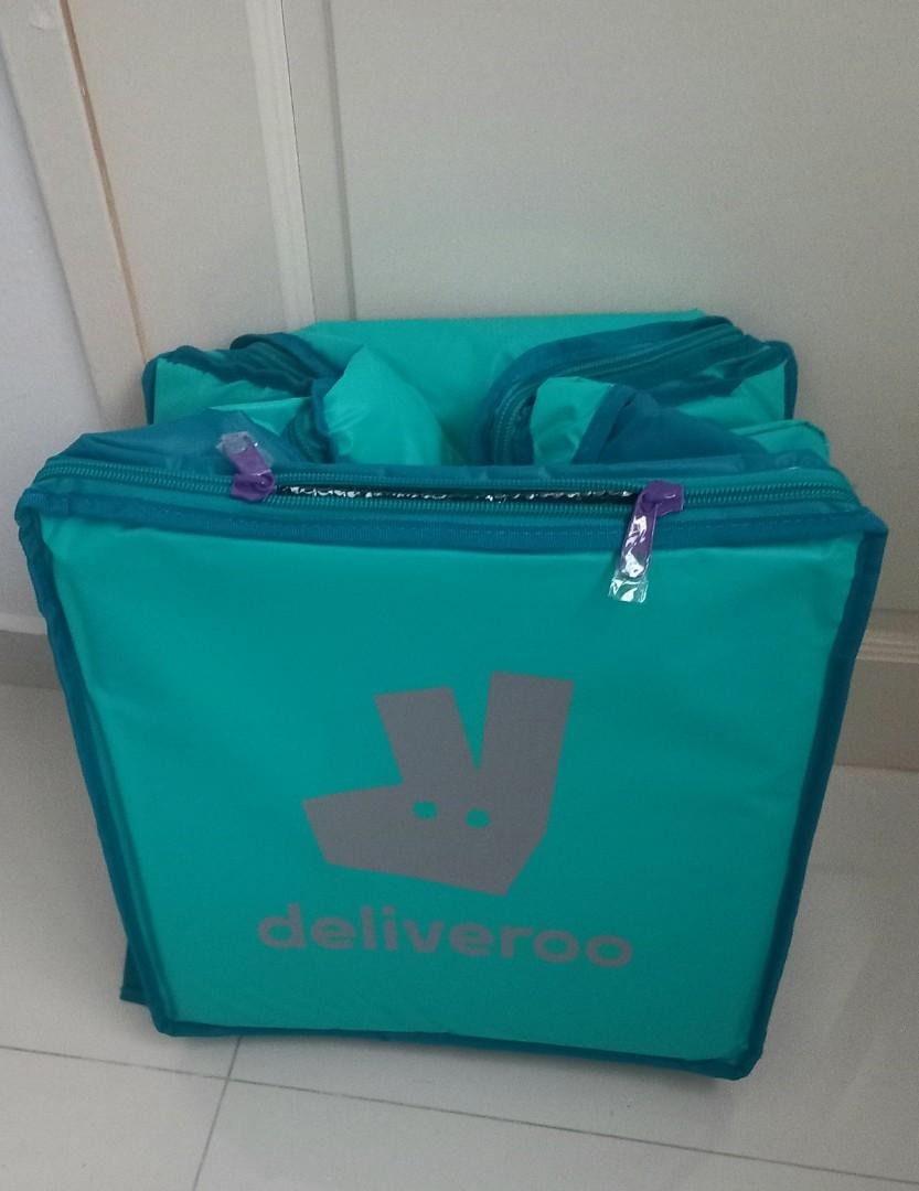 DELIVEROO V3 Thermal backpack front load, Motorcycles, Motorcycle ...