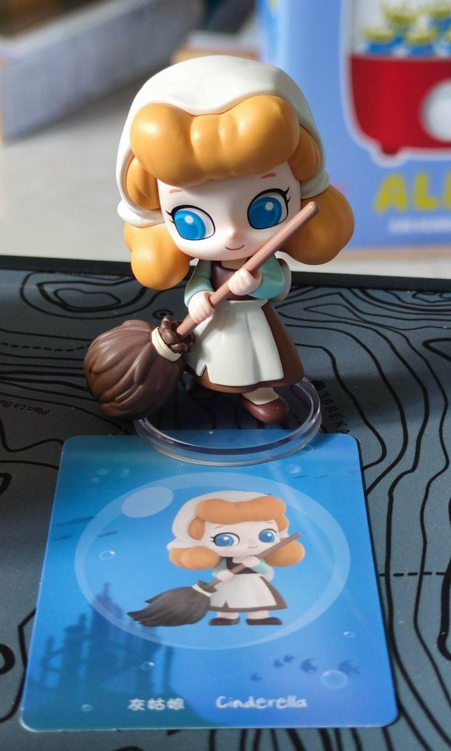 Disney princess childhood Cinderella figure popmart cosbi, Hobbies ...