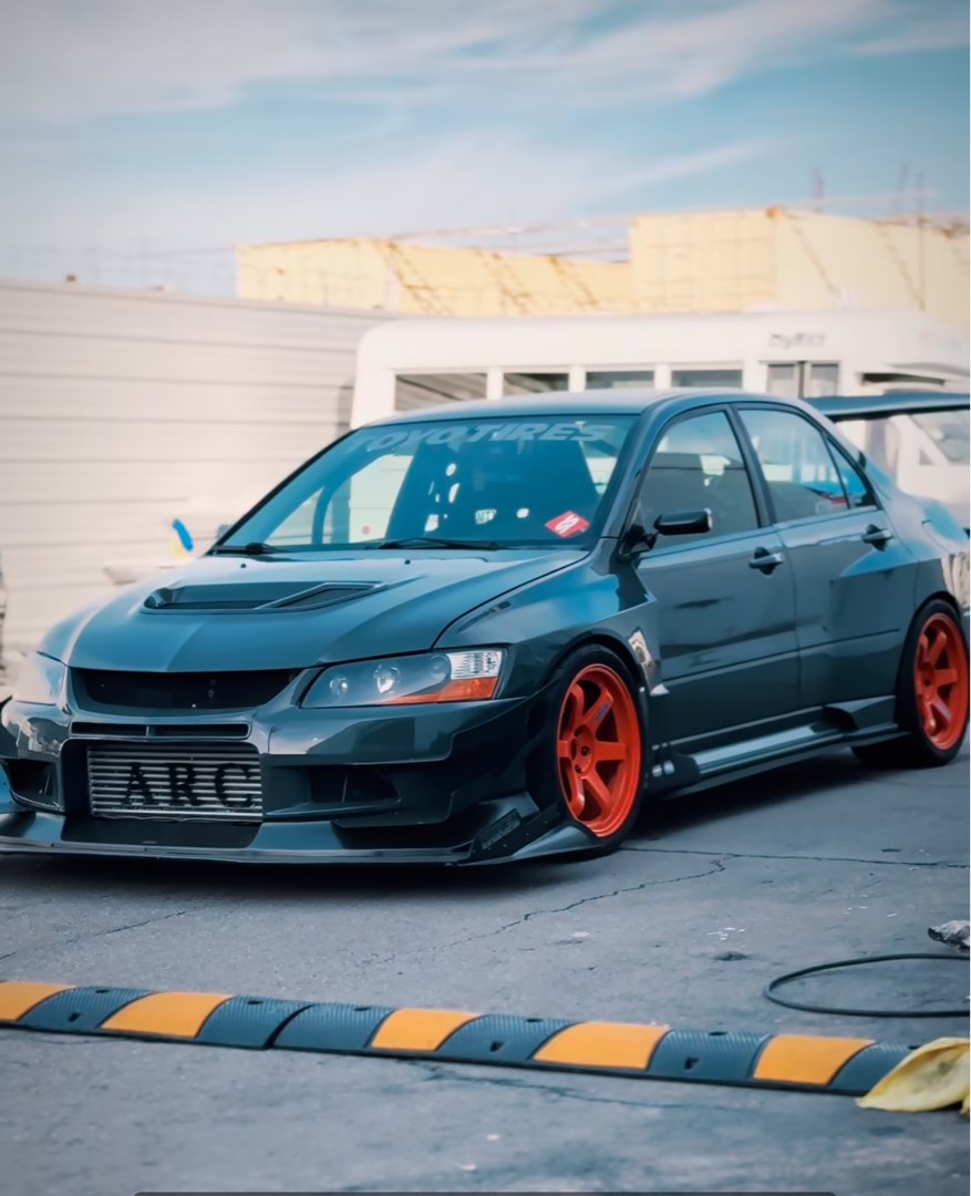 Evo 9 Do Luck Front & Rear Fender Wide Body Kit, Car Accessories ...