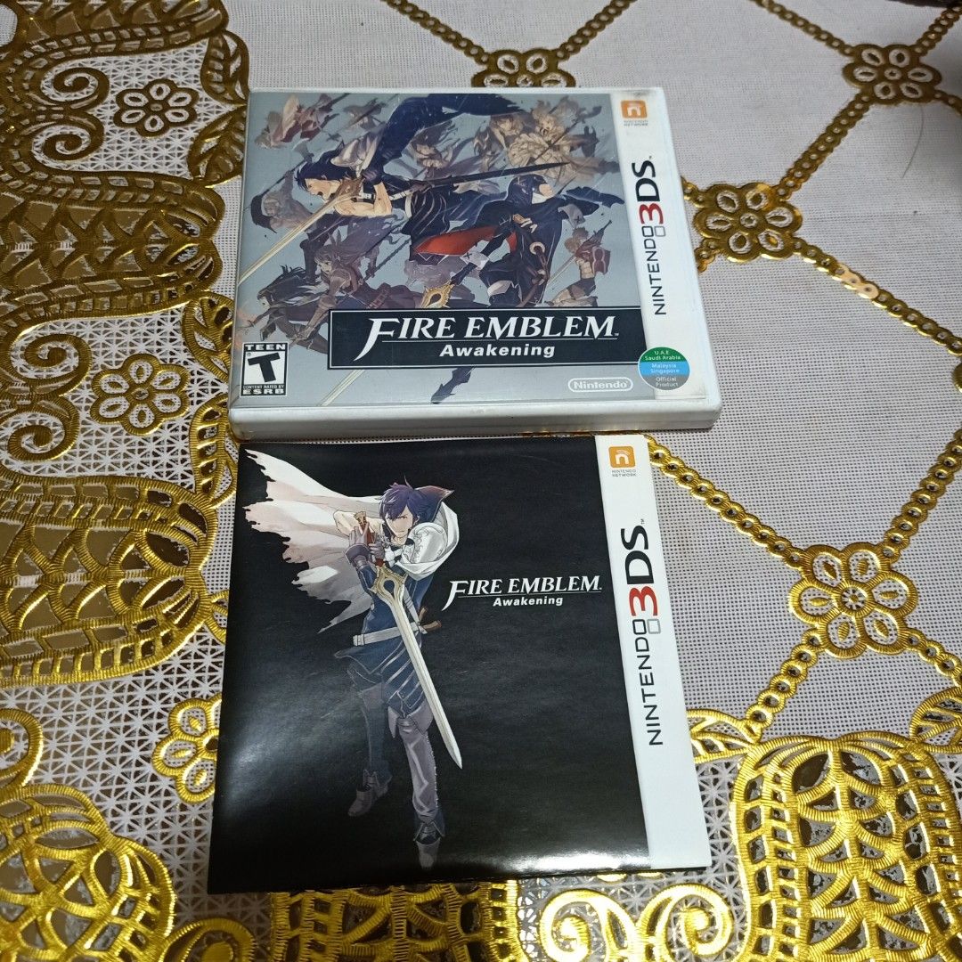 Fire emblem case and manual only, Video Gaming, Video Games, Nintendo ...