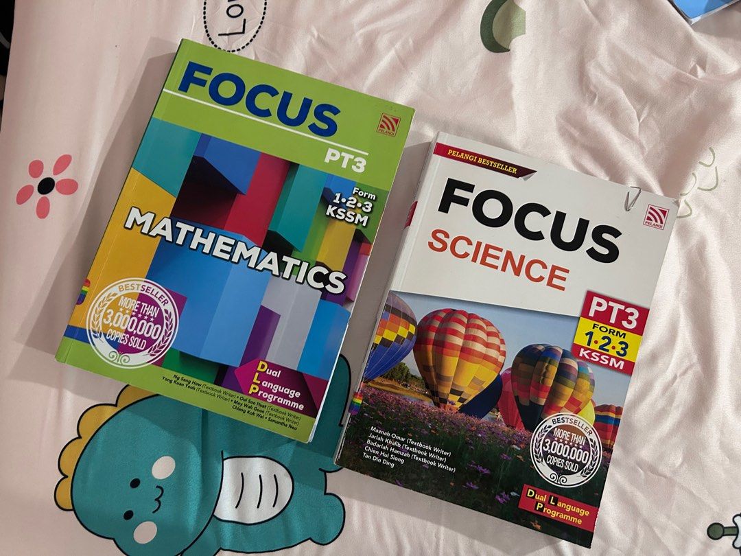 FOCUS PMR Form 1 - 3 (Math & Sains), Hobbies & Toys, Books & Magazines ...