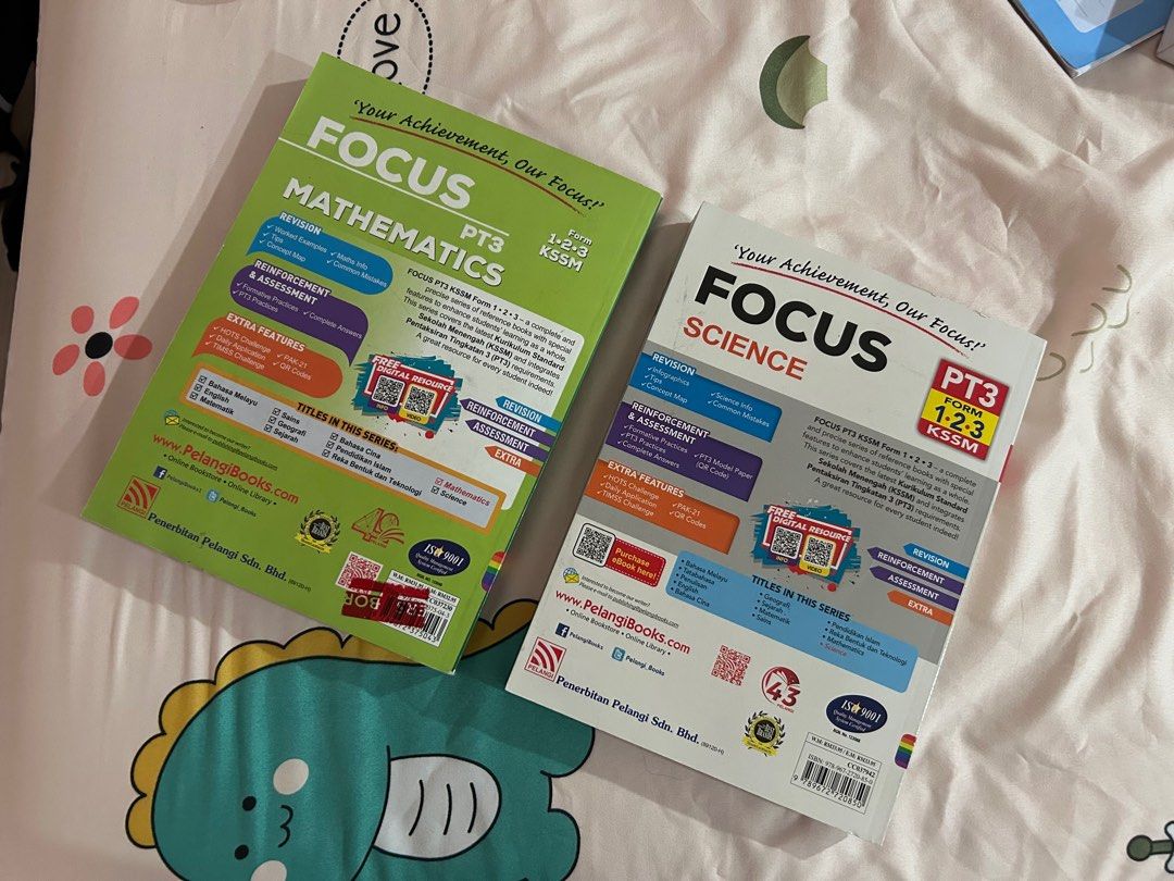 FOCUS PMR Form 1 - 3 (Math & Sains), Hobbies & Toys, Books & Magazines ...