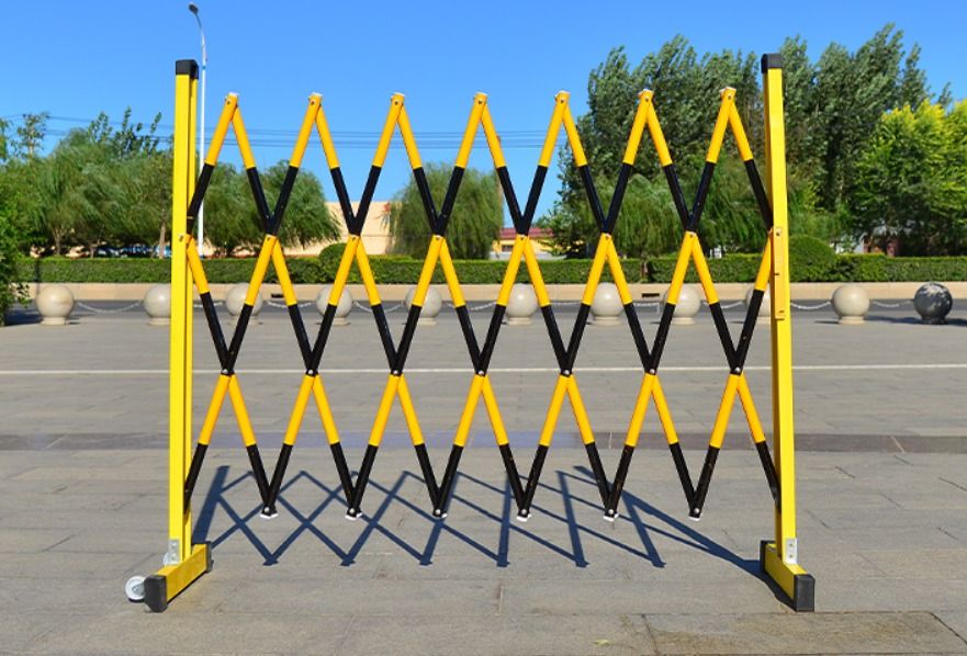 Foldable Barricade | Queue control | Scissor barricade | Barrier ...