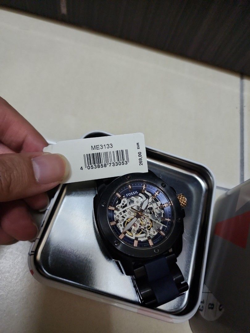 Fossil machine automatic watch me3133, Men's Fashion, Watches ...