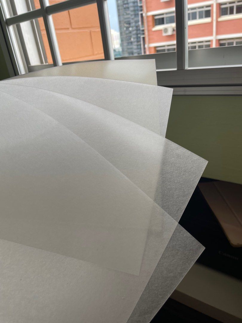 Frosted PVC A4 Sheets, Hobbies & Toys, Stationery & Craft, Craft ...