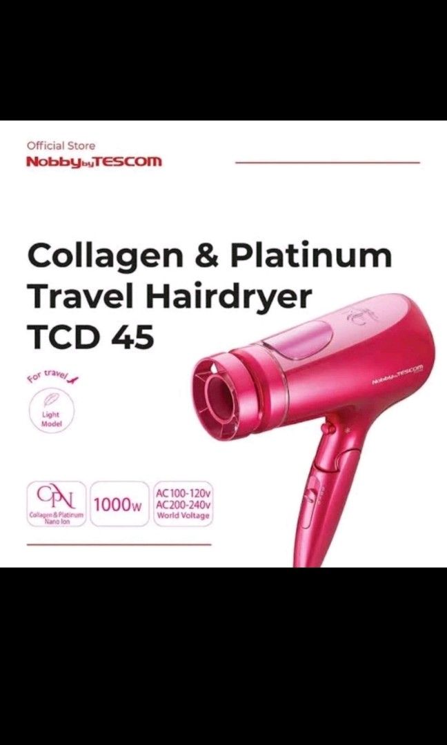 Hair Dryer Tescom TCD45, Kesehatan & Kecantikan, Perawatan Rambut di ...