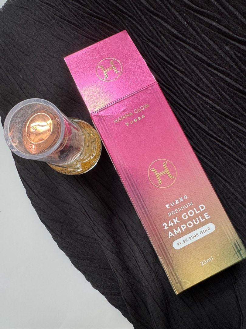 Hanna glow 24k gold ampoule original, Kesehatan & Kecantikan, Kulit, Sabun & Tubuh di Carousell