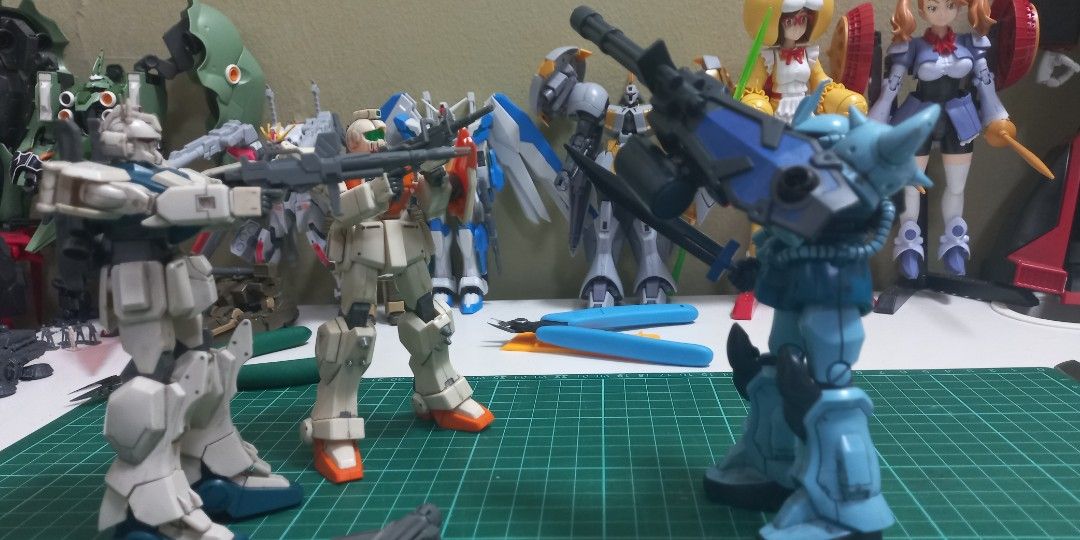 Hg gundam junk part set 7 (3 unit) (rare/vintage), Hobbies & Toys, Toys ...