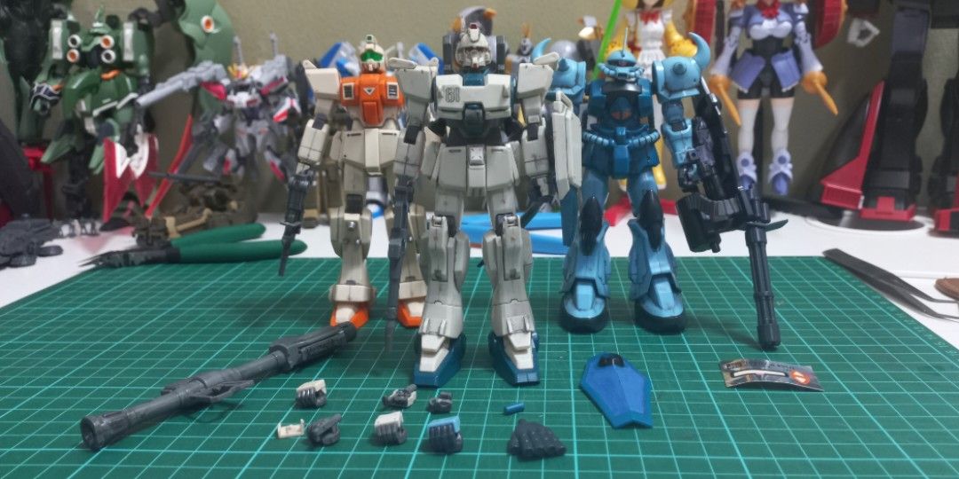 Hg gundam junk part set 7 (3 unit) (rare/vintage), Hobbies & Toys, Toys ...