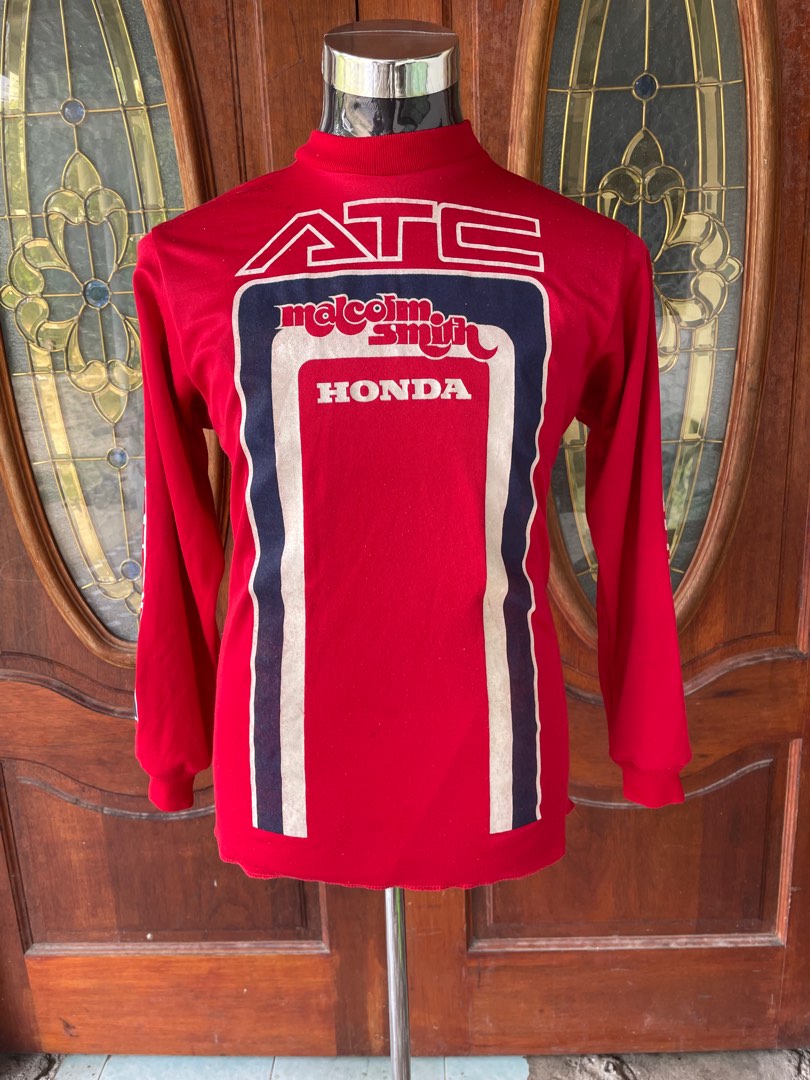 Honda jersey vintage, Men's Fashion, Activewear on Carousell