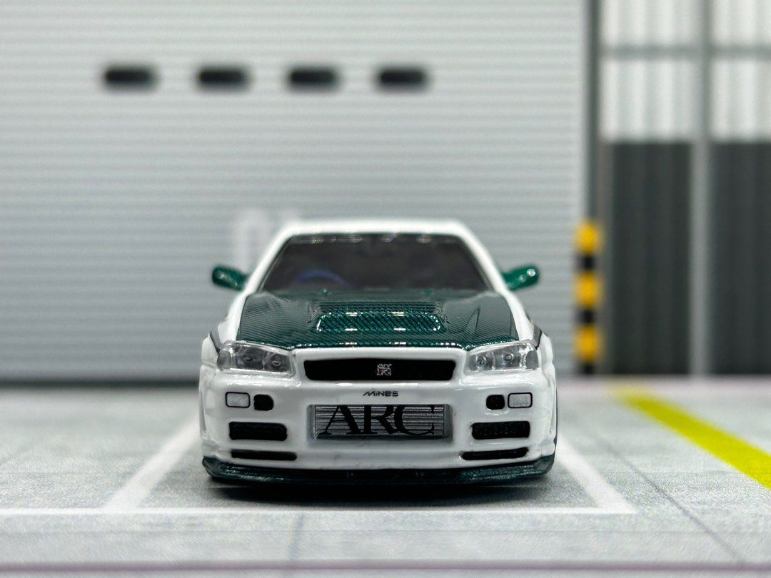 Inno64 Skyline GTR R34 Mines, Hobbies & Toys, Toys & Games on Carousell