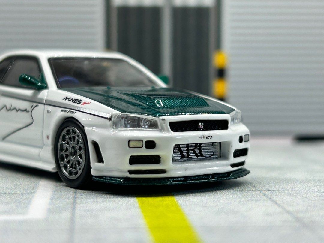 Inno64 Skyline GTR R34 Mines, Hobbies & Toys, Toys & Games on Carousell