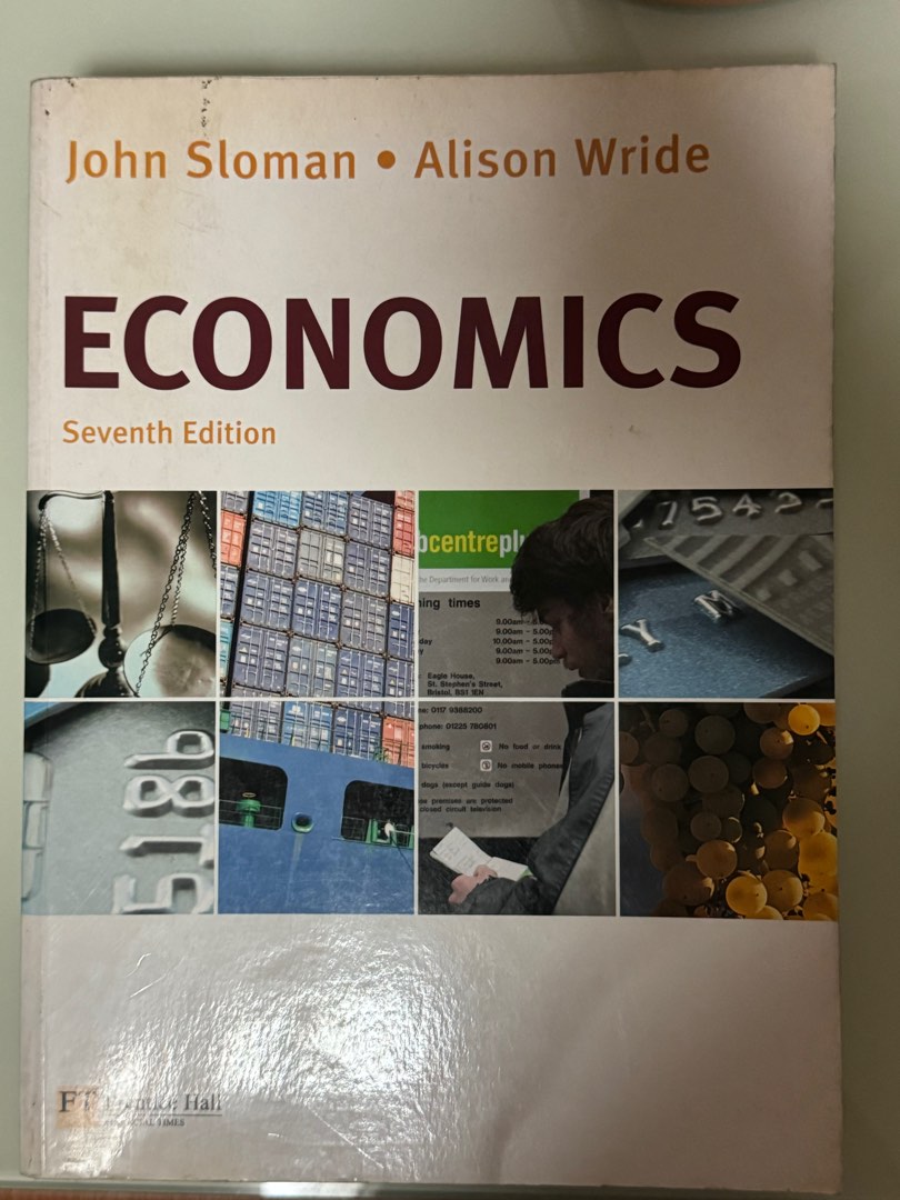 John Sloman, Alison Wride - Economics 7th Edition, Hobbies & Toys ...