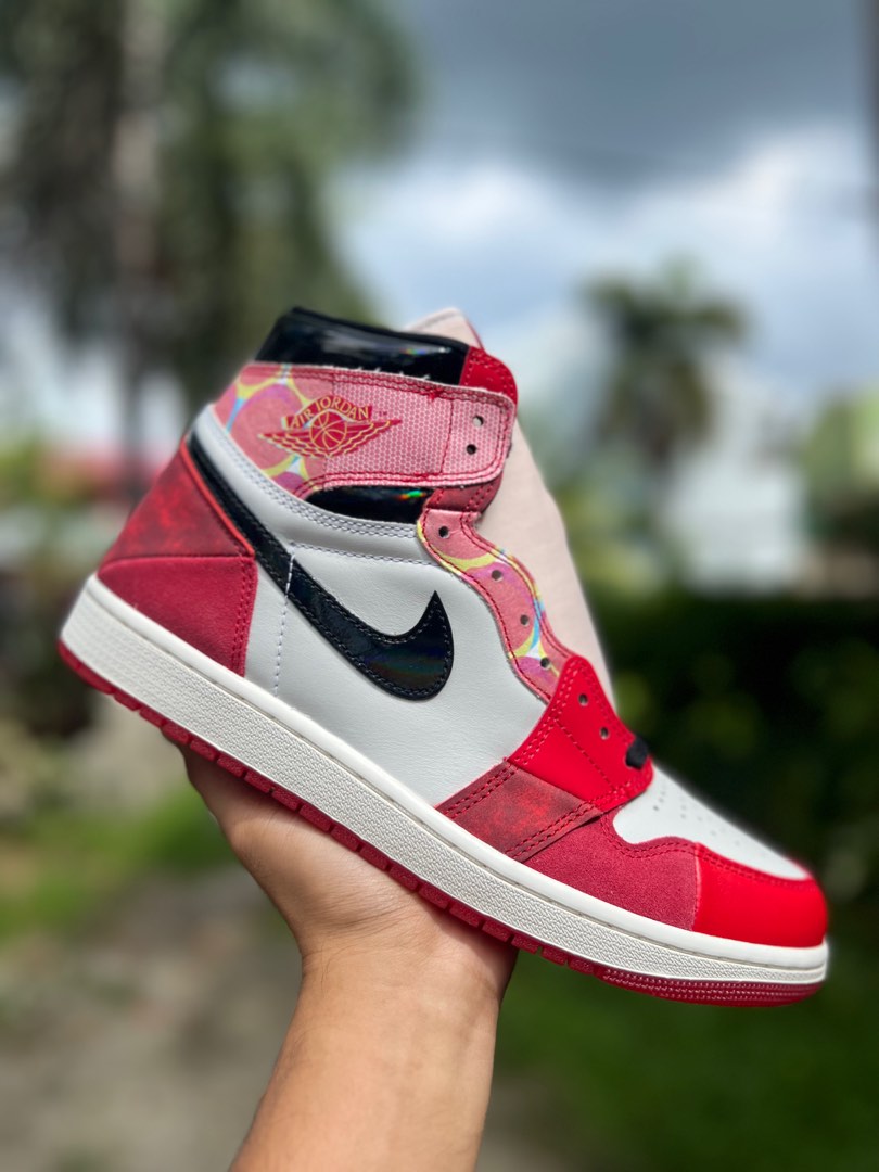 Jordan 1 low Spiderverse, Men's Fashion, Footwear, Sneakers on Carousell